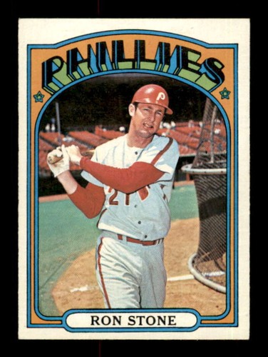 1972 Topps #528 Ron Stone EXMT/EXMT+ Phillies 560995 | eBay