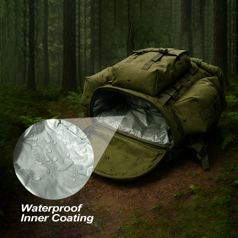 Military ALICE Pack 1973 OD Tactical Rucksack with External Frame Army ...