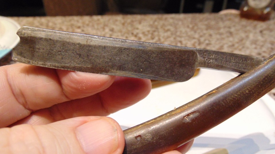 VINTAGE LOT OF STRAIGHT RAZORS MISCELLANEOUS PARTS FOR PARTS OR REPAIR ...