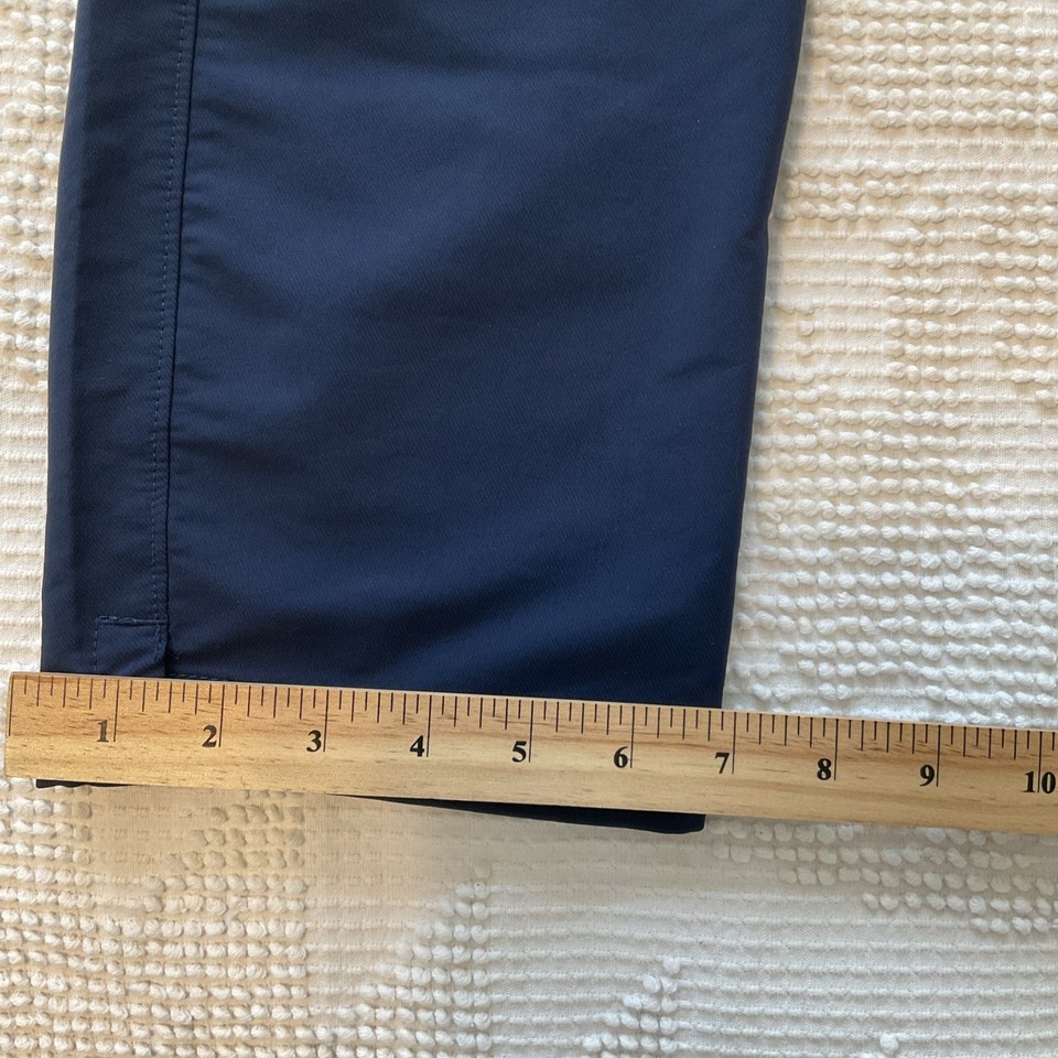 Under Armour Nylon Golf Pants Mens 32x32 Performance Chino Slacks Navy ...