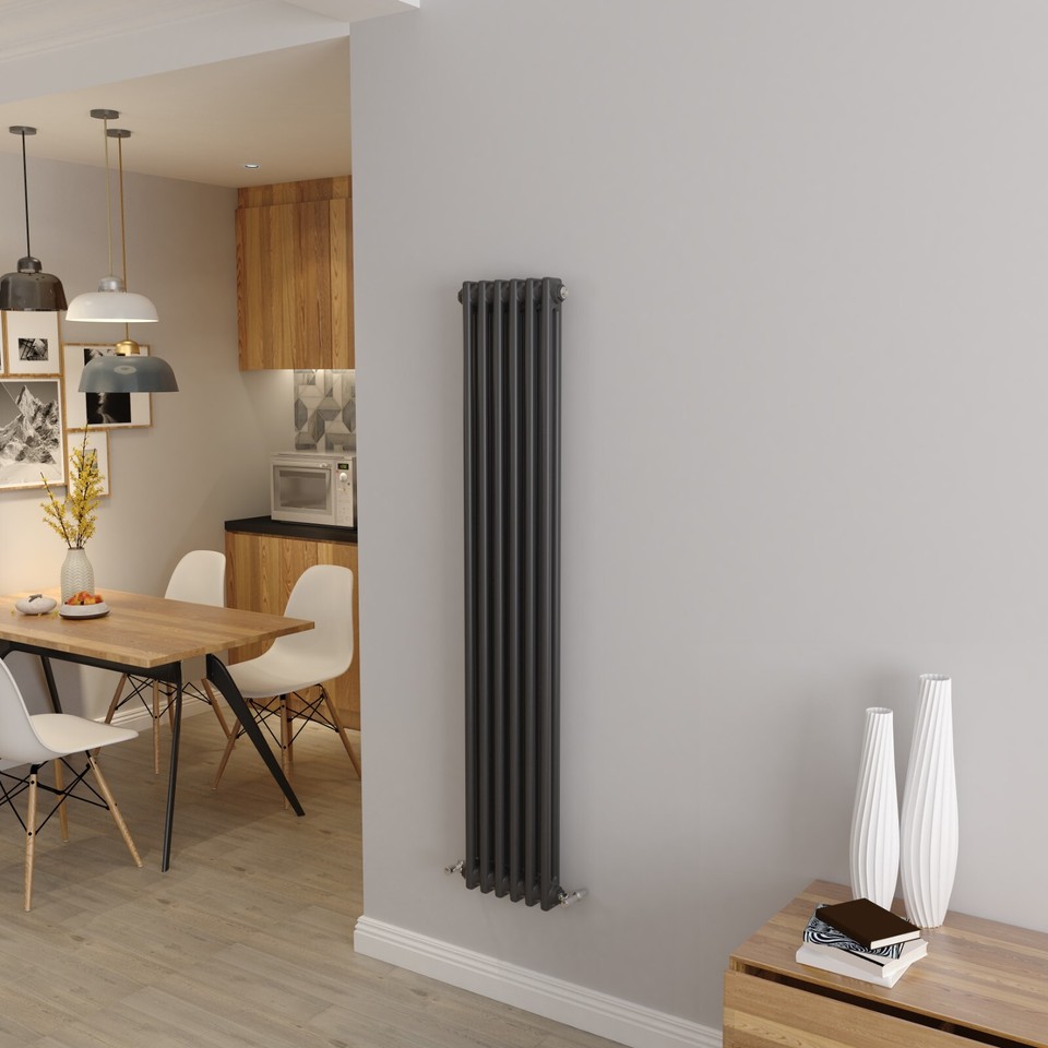 Traditional 2 3 Column Vertical Horizontal Radiator Cast Iron Style ...