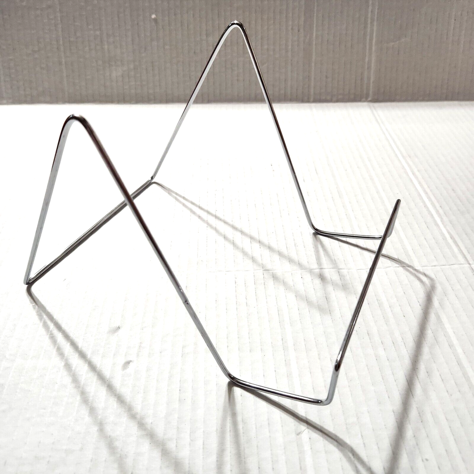 Metal Stand Easel Large Books Plates Frames Canvas Art Silver 8"W x 5"T ...