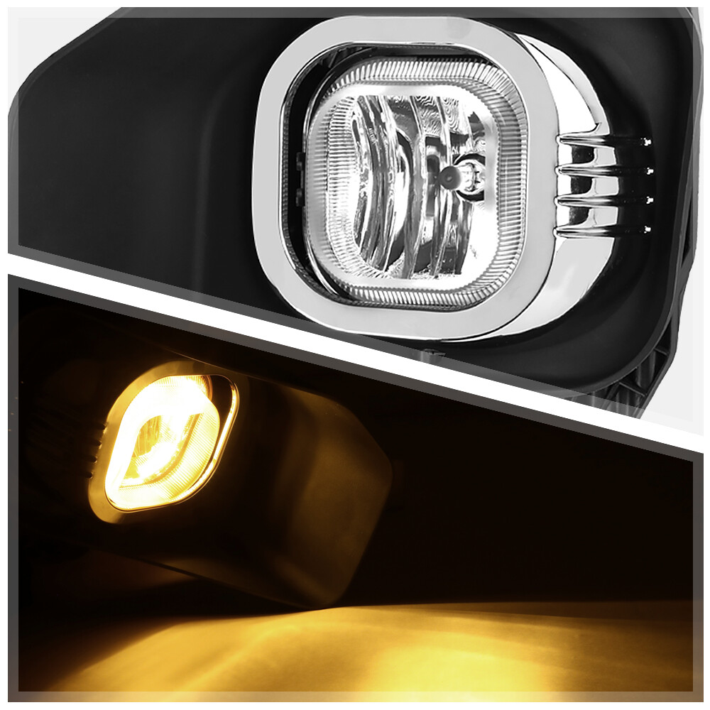 Fits 2011-2016 Ford F250/F350/F450/F550 [Clear] Fog Light w/Switch ...
