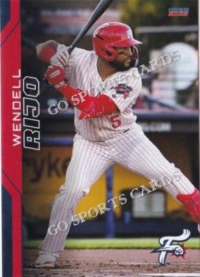 2023 Reading Fightin Phils 1st Wendell Rijo RC Rookie Philadelphia ...