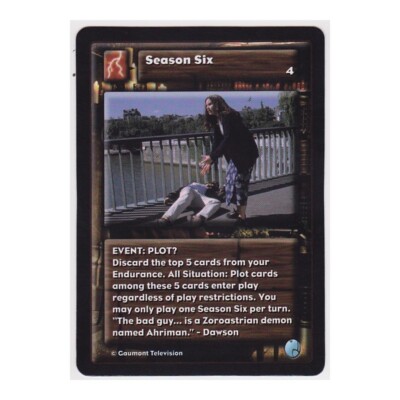 SEASON SIX Highlander CCG TCG 1st Edition FOUR HORSEMEN | eBay