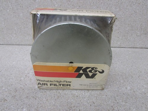 NOS 1979 79 SUZUKI RM100 RM125 RM 100 125 K&N AIR FILTER SU35/79 | eBay