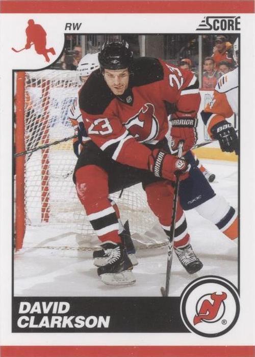 2010-11 Score - David Clarkson #304 for sale online | eBay