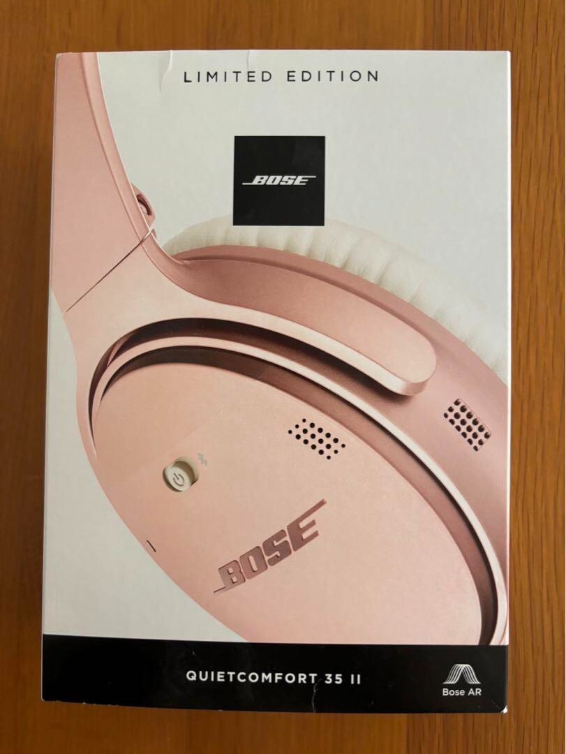 Bose QuietComfort 35 II Noise Cancelling Wireless Headphones Pink Rose ...