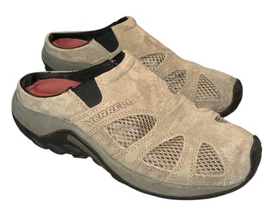 Merrell Shoes Womens 7.5 Jungle Slide Ventilator Mule Brown Slip On ...