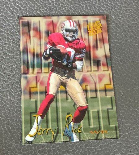 1995 Fleer Ultra Jerry Rice Magna Force Insert Card 2 of 20 - RARE! | eBay