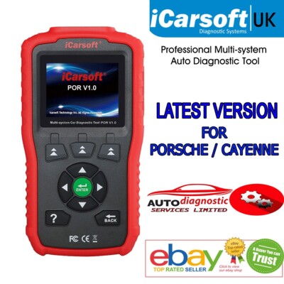 iCarsoft POR V1.0 For PORSCHE Diagnostic Car Scanner Tool - Official UK ...