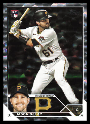 2023 Topps Update Jason Delay #US220 Super Box Silver Foil RC Pirates ...