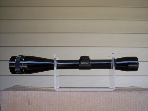 Leupold 12x40mm A.O. Varmint Rifle Scope Fine Plex ~Gloss~ 1987 Minty ...