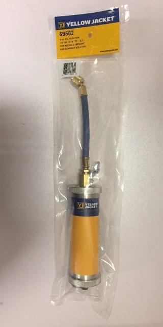 Yellow Jacket 69562 4 Oz Oil Injector BRAND for sale online | eBay
