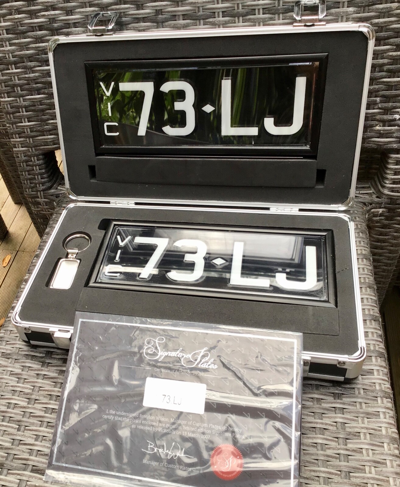 1973 LJ Torana VIC Signature Custom Number Plates - 73 LJ | eBay