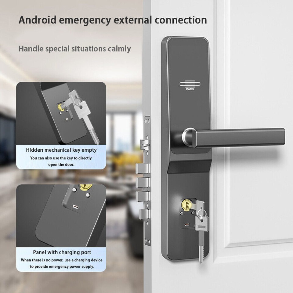 RFID Card Hotel Lock Management System /Inductive Electronic Lock+Card ...
