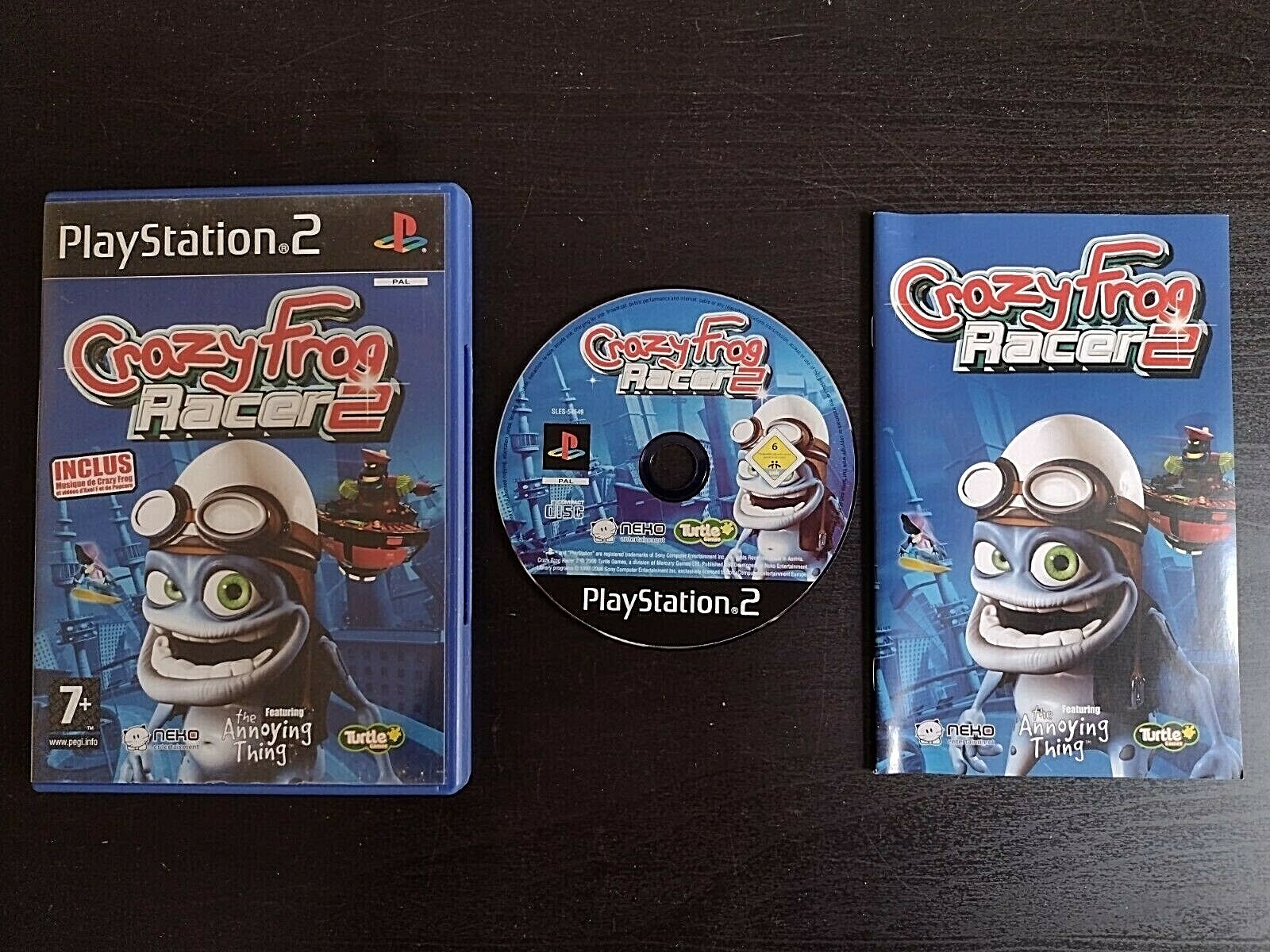 Crazy frog racer 2 PlayStation 2 PAL - Prix - Photo - Présentation