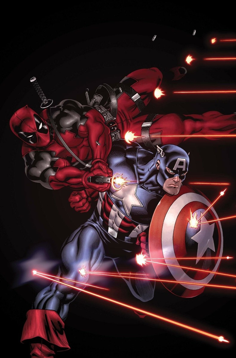 Captain America Vs Deadpool