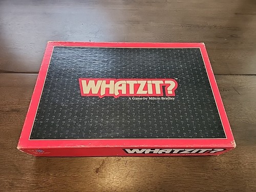 Vintage 1987 WHATZiT? Board Game by Milton Bradley Excellent Condition ...