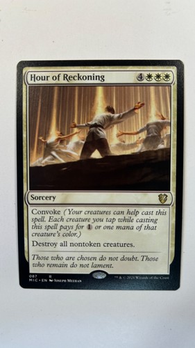 MTG Innistrad Midnight Commander Hour of Reckoning #087 Magic the ...