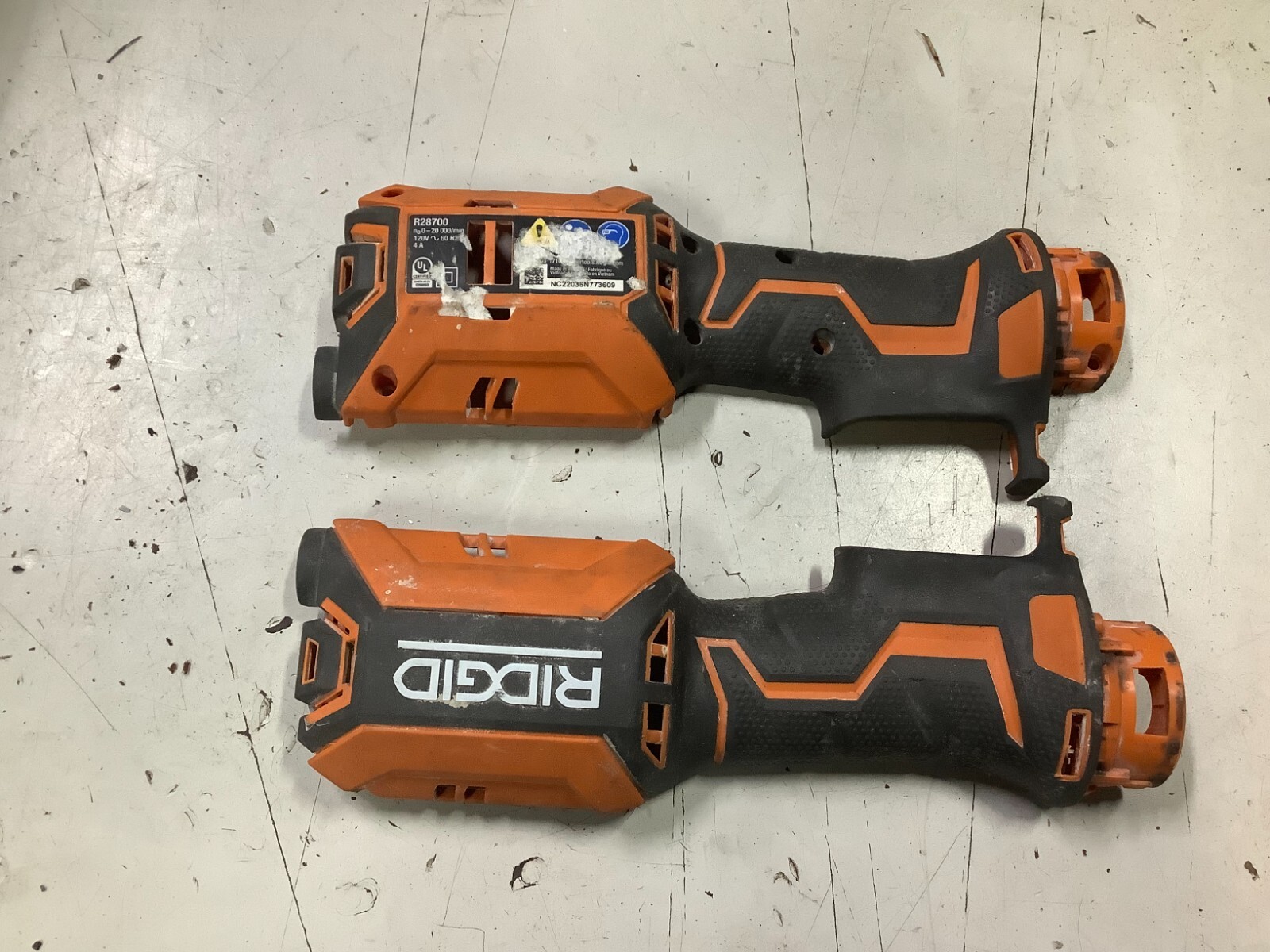 RIDGID R28700 4 Amp JobMax Multi Tool HOUSINGS / HANDLE | eBay