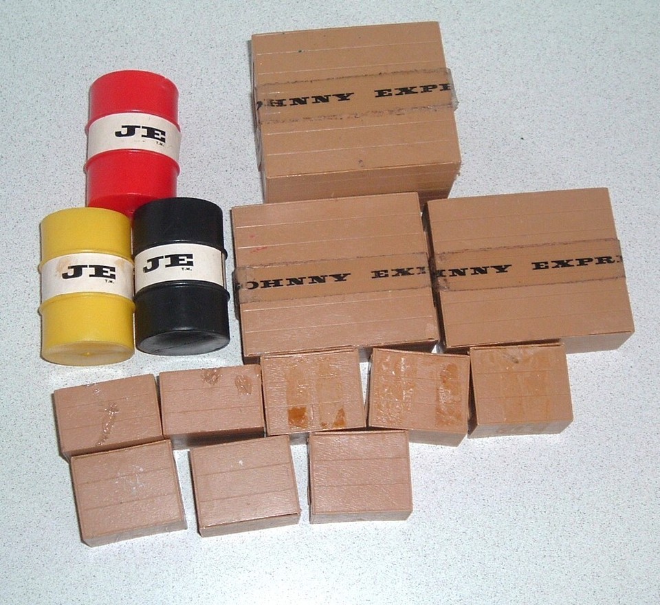 Vintage Lot of JOHNNY EXPRESS CARGO SET FOR TRUCK | eBay