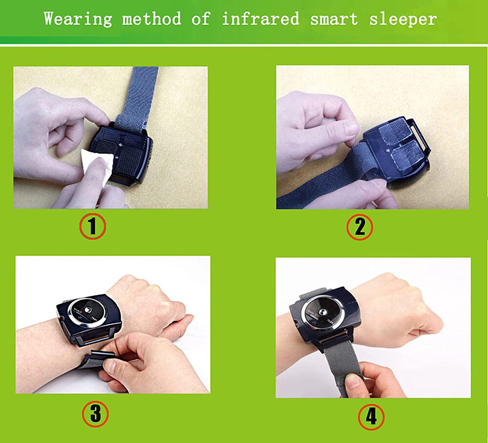 Snore Stopper Watch Anti Snore Wrist Band Bracelet Device Sleep Snoring ...
