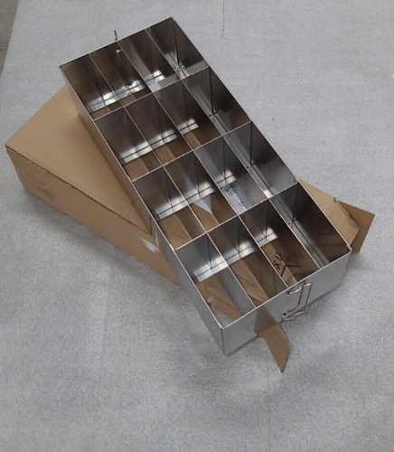 VWR 76027-814 Upright Freezer Rack 16-Racks Side Access Stainless Steel ...