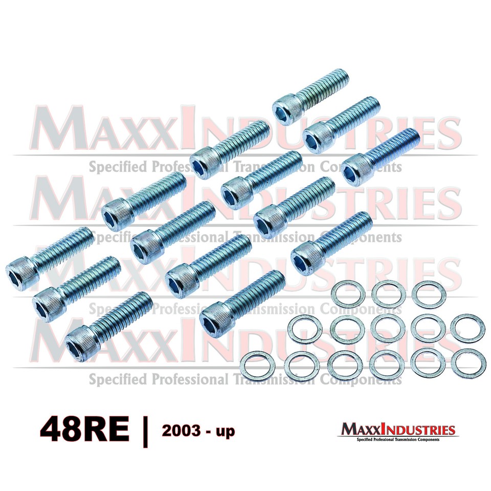 47RE 48RE Transmission Oil Pan Kit Heavy-Duty DEEP Aluminum - Reduce ...