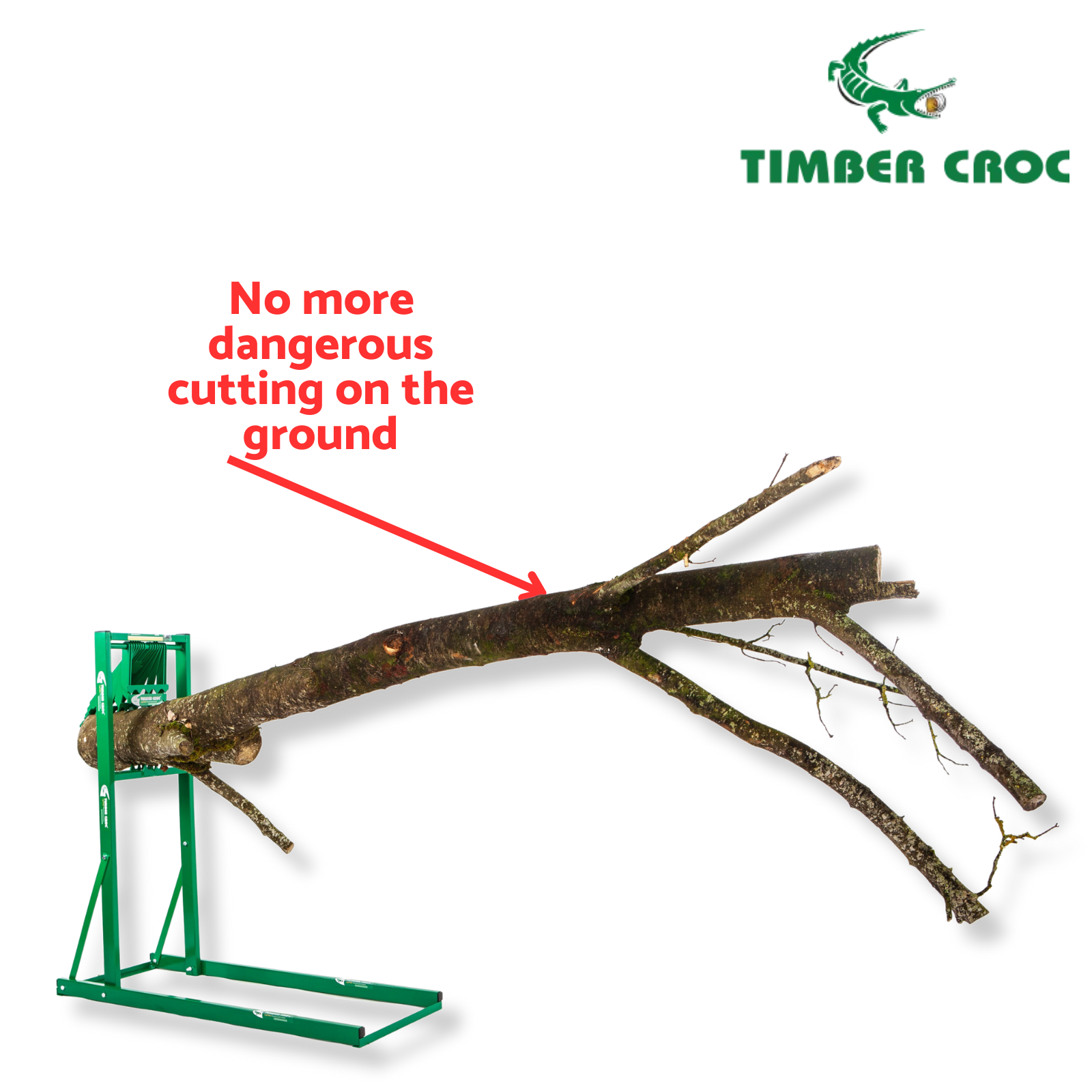 Chainsaw Log Saw Bench Wood Folding Saw Horse Smart Holder HEAVYDUTY ...