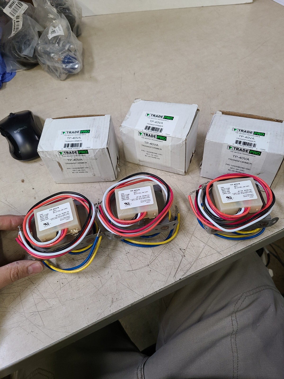 Lot of 3 TradePro TP-40VA Transformer 50/60 hz | eBay