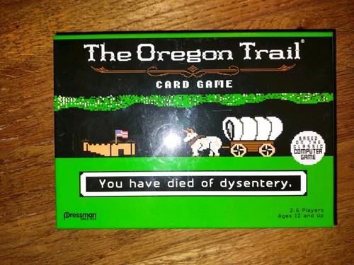The Oregon Trail Card Game - by Pressman 2-6 Players Ages 12+ Target ...