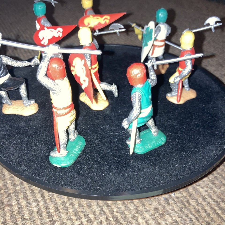 Vintage Timpo Medieval English 🏴󠁧󠁢󠁥󠁮󠁧󠁿 Knights Foot Soldiers + Variant ...