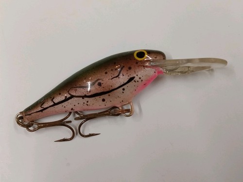 EV-160 Custom Painted Rapala Shad Rap SR5 Shrimp ? Brown/Pink/Gray ...