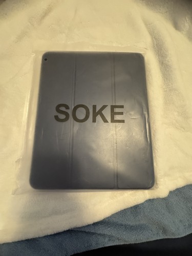 Soke iPad Pro 12.9 inch Case with Pencil Holder Navy Hack Proof Back ...