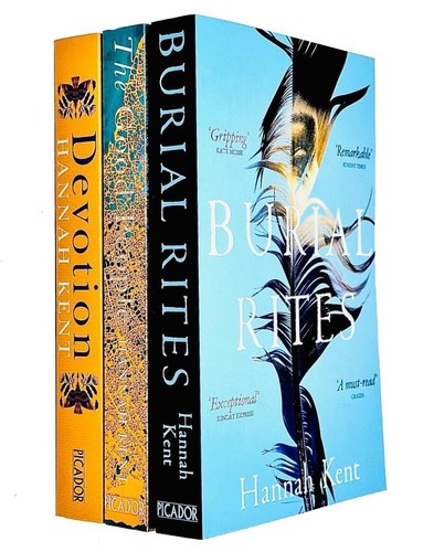 Hannah Kent 3 Books Collection Set (Devotion, Burial Rites, The G | eBay