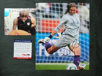 Hope Solo Hot! signed autographed USA soccer 8x10 photo PSA/DNA cert ...