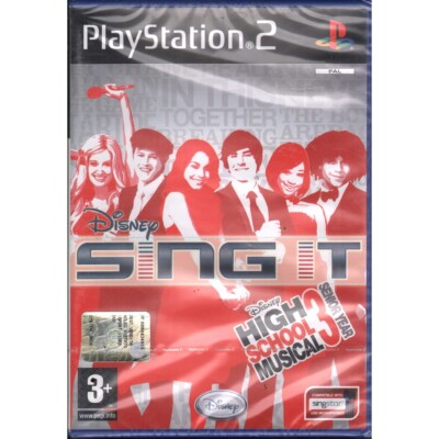 Disney Sing It! High School Musical PLAYSTATION 2 PS2 Sealed ...