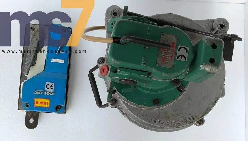 SKY CLIMBER ALPHA 800 PNEUMATIC AIR HOIST MAN LIFT WITH SKY LOCK #2 | eBay