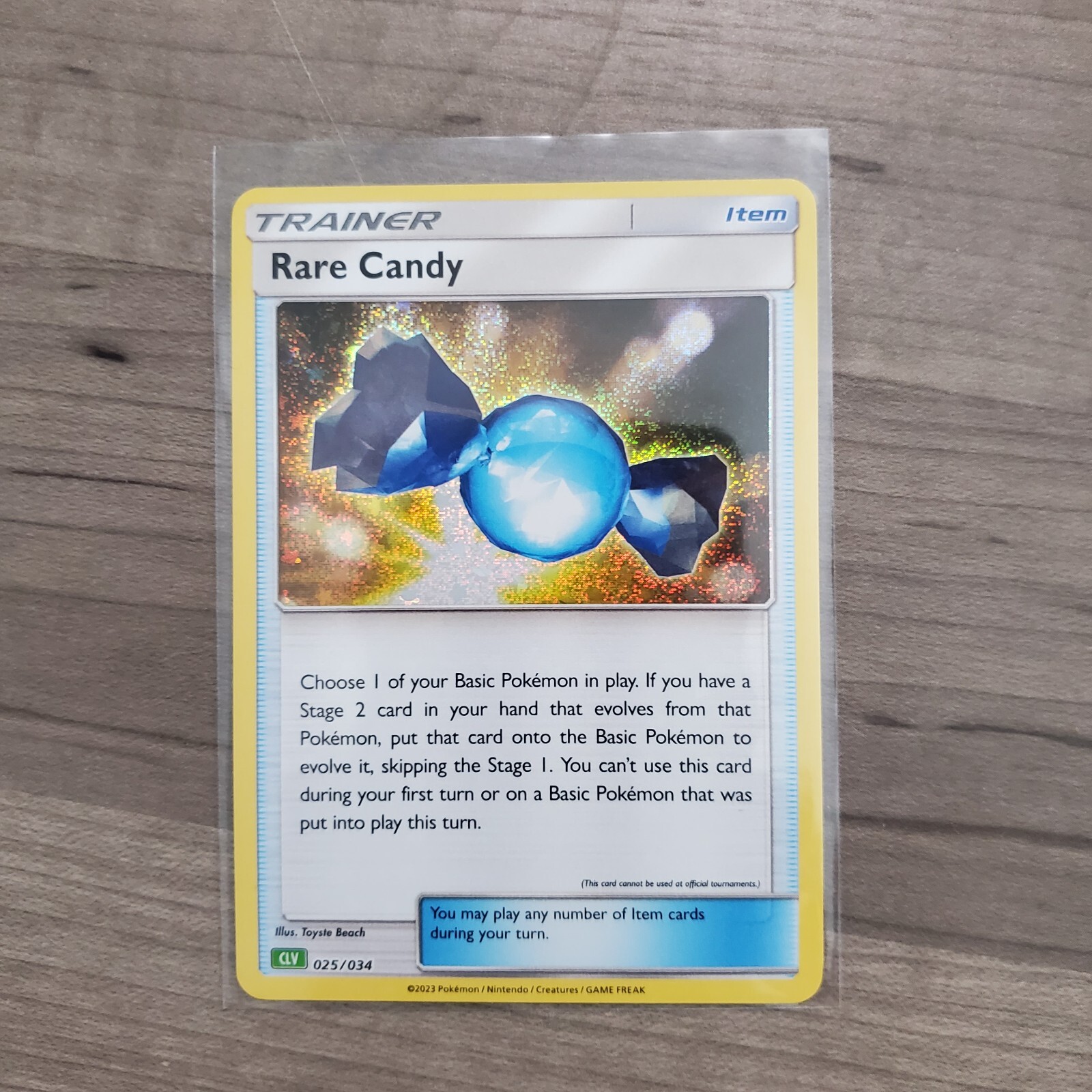 Pokemon Rare Candy 025/034 Holo Classic Collection (See Pic for Deck ...