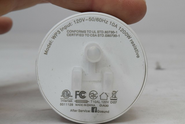 Gosuna Gosund Smart Slug Wp3 Supports 2.4ghz Wireless Wi-fi for sale ...