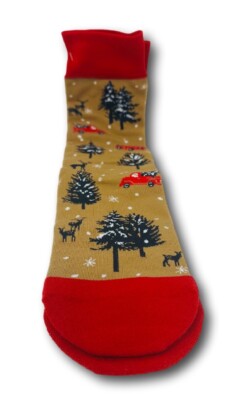 Hallmark Christmas Socks - Tree And Truck - One Size Fits Most | eBay