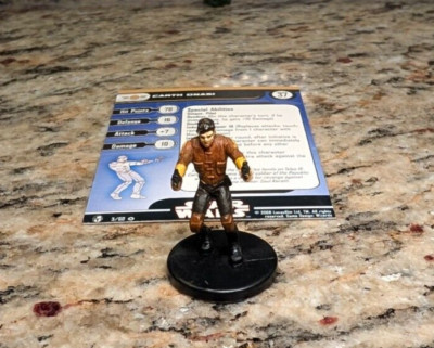 WOTC Star Wars Miniatures - Carth Onasi KOTOR #3 Very Rare w/ Card | eBay