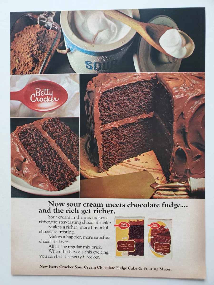 Cake Ad 1968