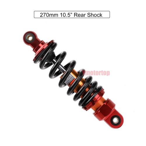 270mm Rear Shock Suspension Spring Shocks 10.5" for Moped Dirt Bike ...