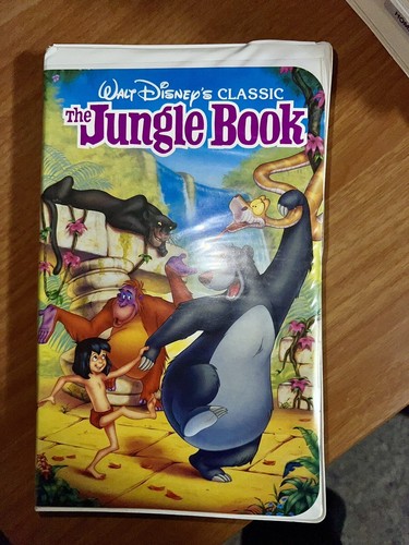 The Jungle Book (1991 VHS) Black Diamond Walt Disney's Classic USED | eBay