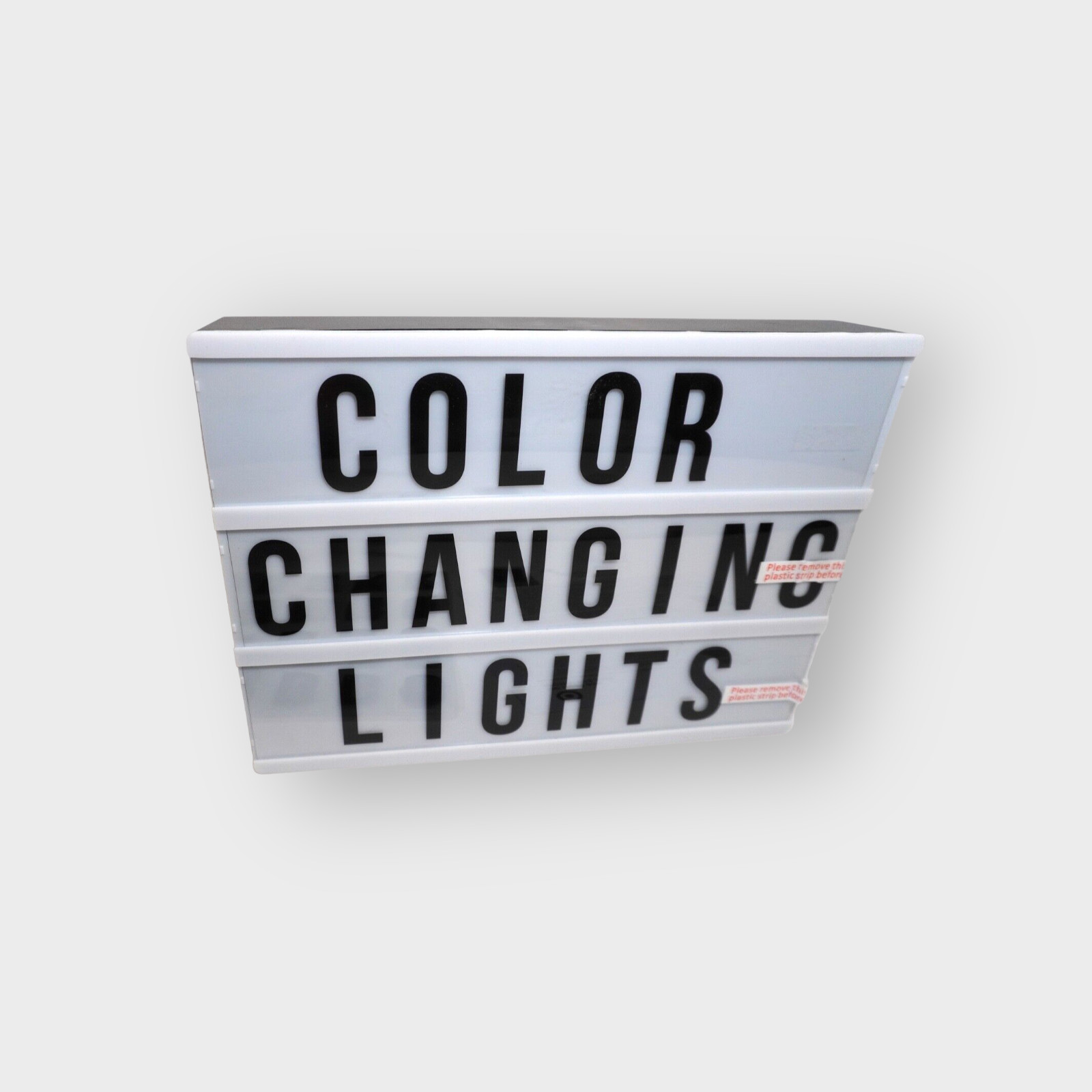 Room Essentials - DIY Color Changing Lightbox Novelty LED Table Lamp ...