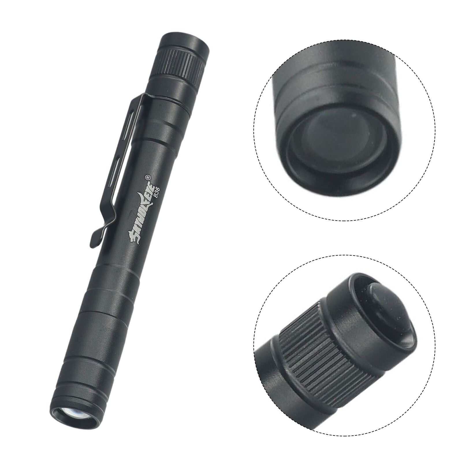 Lightweight and Portable Dual Light Source Flashlight for Medical ...