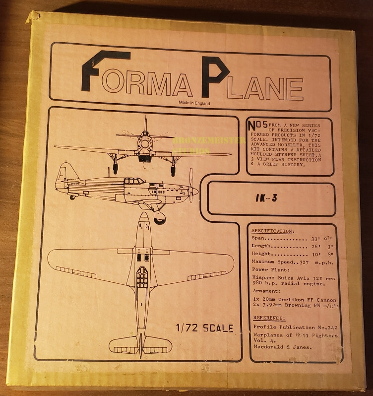 Formaplane IK-3 1/72 Vacuform Kit | eBay