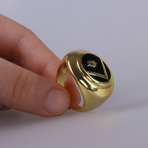 2017 Tv Legion of Super Heroes Ring Metal Legion Flight Ring Cosplay ...